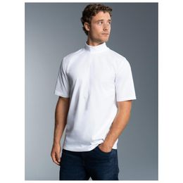TRIGEMA Damen T-Shirt &raquo;TRIGEMA T-Shirt mit Stehkragen&laquo; 1 Stk. wei&szlig; M