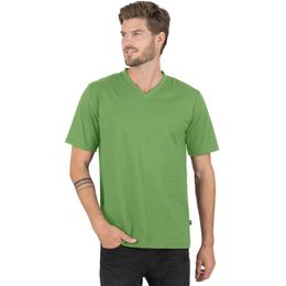 TRIGEMA T-Shirt &raquo;V-Shirt DELUXE Baumwolle&laquo; 1 Stk. maigruen M M DELUXE-Single-Jersey