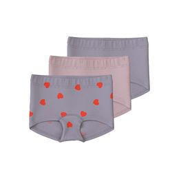 name it Hipster »NMFTIGHTS 3P LAVENDER HEARTS NOOS« Packung, 3 Stk. Lavender Gray 116 - 3 Stk. 3 Stk. 116 Unterwäsche von name it für Mädchen