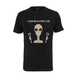 MisterTee T-Shirt &raquo;Herren I Come In Peace Tee&laquo; 1 Stk. black 5XL 5XL Vielseitige T-Shirts f&uuml;r jeden Anlass