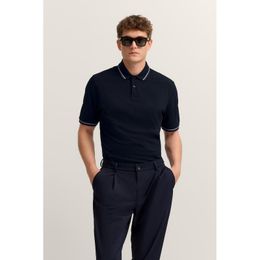 Bugatti Poloshirt »Modern Fit« Basic Essential aus Baumwolle 390-marine 3XL 3XL Modern Fit: Schlank, aber nicht eng