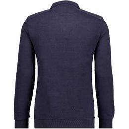Ragman Sweatshirt Marineblau M (48/50) M (48/50) Stehkragen mit Reissverschluss