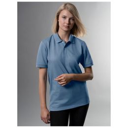 TRIGEMA Poloshirt &raquo;Poloshirt DELUXE Piqu&eacute;&laquo; 1 Stk. pearl-blue XL XL DELUXE-Piqu&eacute;-Qualit&auml;t