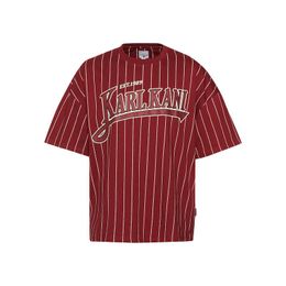 Karl Kani Damen T-Shirt &raquo; Herren KM234-001-1 KK Trekking Boxy Pinstripe Tee&laquo; 1 Stk. XS