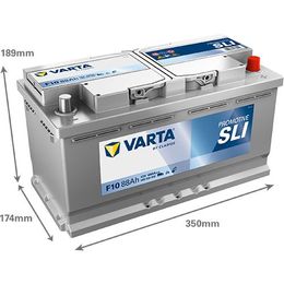 Varta Starterbatterie PROMOTIVE SLI 12 V, 88 Ah, 680 A 12V 88Ah 680A für MAN 07970200882 588038068K182