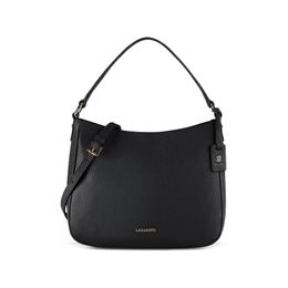 Lazarotti Bologna Leather Hobo Schultertasche Leder 27 cm in black | Gr.: onesize
