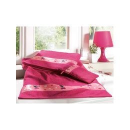 Erwin M&uuml;ller Erwin M&uuml;ller Frottier Kinder-Frottier-Set 3-teilig in fuchsia | Gr.: onesize