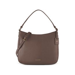 Lazarotti Bologna Leather Hobo Schultertasche Leder 27 cm in taupe | Gr.: onesize