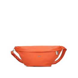 Zwei Mademoiselle MH80 - G&uuml;rteltasche 40 cm (leo) in papaya | Gr.: onesize