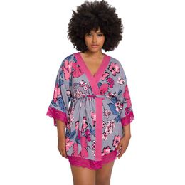 Ulla Popken Kimono in grau | Gr.: onesize