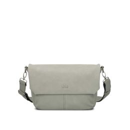 Zwei Mademoiselle M60 - Umh&auml;ngetasche 33 cm (cord-mocca) in sage | Gr.: onesize