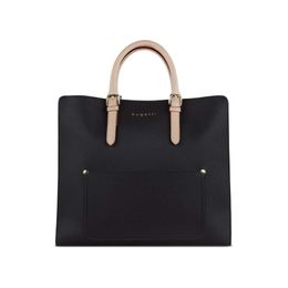 Bugatti Ella - Handtasche 37 cm (schwarz) in dunkelbraun | Gr.: onesize