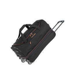 Travelite Basics - Rollenreisetasche 51/64L 55 cm erw. (bordeaux) in schwarz | Gr.: onesize