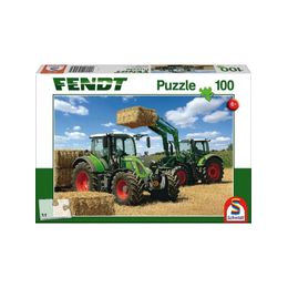 Schmidt Spiele Fendt 724 Vario, Fendt 716 Vario mit Frontlader Cargo (Kinderpuzzle) | Gr.: onesize