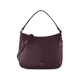 Lazarotti Bologna Leather Hobo Schultertasche Leder 27 cm in burgundy | Gr.: onesize