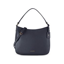 Lazarotti Bologna Leather Hobo Schultertasche Leder 27 cm in navy | Gr.: onesize