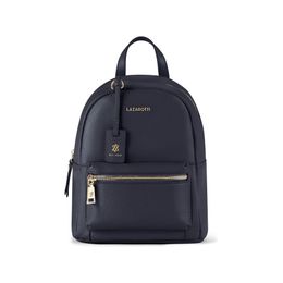 Lazarotti Bologna Leather1 City Rucksack Leder 27 cm in navy | Gr.: onesize