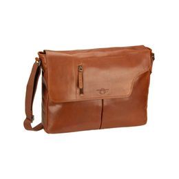 Green Burry Greenburry Handtasche Waxy Vintage A4 Messenger in Tobacco Nut | Gr.: onesize
