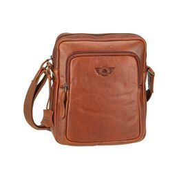Green Burry Greenburry Umh&auml;ngetasche Waxy Vintage Shoulderbag in Tobacco Nut | Gr.: onesize