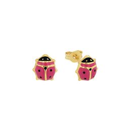 Amor Ohrstecker Gold 375/9 ct in Rot | Gr.: onesize