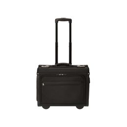 d&n D&N Business - 2-Rollen Businesstrolley 46 cm Polyester (schwarz) in schwarz | Gr.: onesize