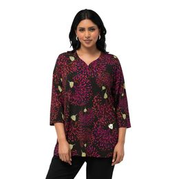 Ulla Popken Shirt in schwarz | Gr.: 50-52