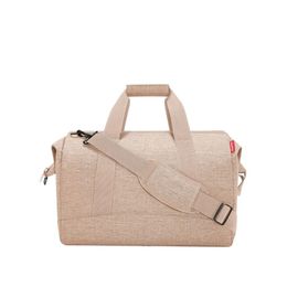 Reisenthel travelling allrounder L - Reisetasche 48 cm (smiley grey) in twist coffee | Gr.: onesize