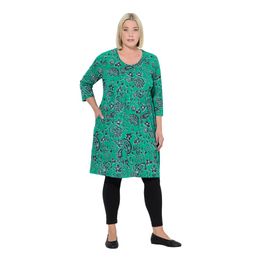 Ulla Popken Kleid in smaragd | Gr.: 54-56