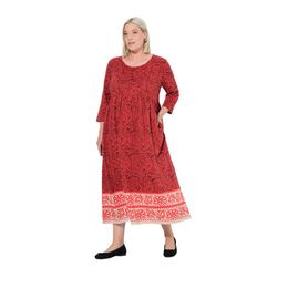 Ulla Popken Kleid in erdbeer rot | Gr.: 58-60