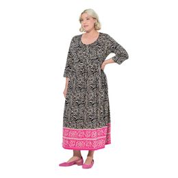 Ulla Popken Kleid in schwarz | Gr.: 58-60