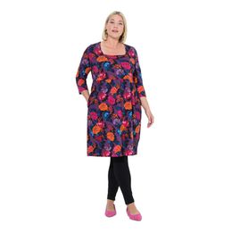 Ulla Popken Kleid in schwarz | Gr.: 50-52