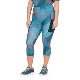 Ulla Popken Leggings in dunkles petrol | Gr.: 54-56