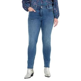 Ulla Popken Jeans in blue denim | Gr.: 42 - Normalgr&ouml;&szlig;e