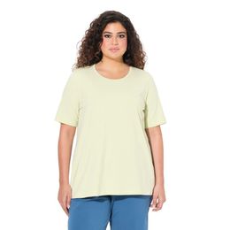 Ulla Popken Shirt in pistazie | Gr.: 62/64