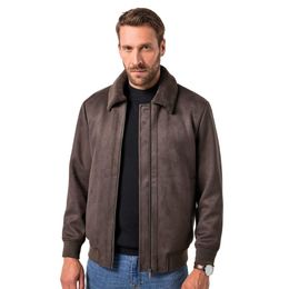 JP1880 &Uuml;bergangsjacke in dunkelbraun | Gr.: 4XL