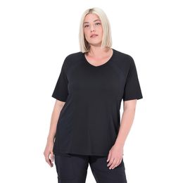 Ulla Popken Shirt in schwarz | Gr.: 58-60