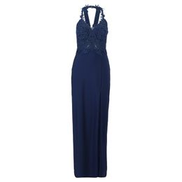 Vera Mont Abendkleid mit Strass in Festival Blue | Gr.: 34