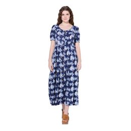 Ulla Popken Kleid in marine | Gr.: 46-48