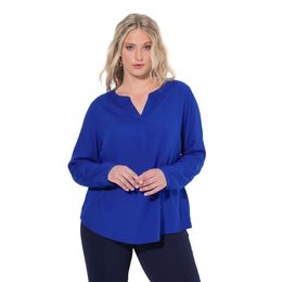 Ulla Popken Bluse in kobaltblau | Gr.: 46-48