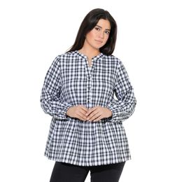 Ulla Popken Bluse in schwarz | Gr.: 54-56