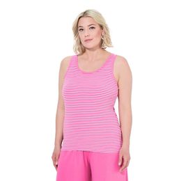 Ulla Popken Strick-Top in pink | Gr.: 54-56
