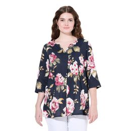 Ulla Popken Tunika in marine | Gr.: 50-52