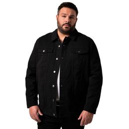 Men Plus &Uuml;bergangsjacke in schwarz | Gr.: 8XL