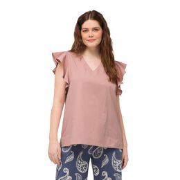 Ulla Popken Blusentop in rose | Gr.: 54-56