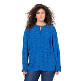 Ulla Popken Bluse in pfauenblau | Gr.: 50-52
