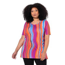 Ulla Popken Longshirt in lila | Gr.: 46-48