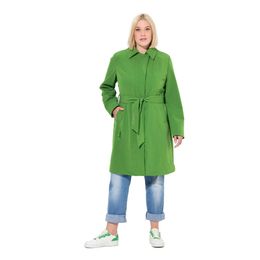 Ulla Popken Mantel in mintgr&uuml;n | Gr.: 50-52
