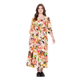 Ulla Popken Kleid in mohnrot | Gr.: 42-44