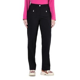 Ulla Popken Hosen in schwarz | Gr.: 44 - Kurzgr&ouml;&szlig;e