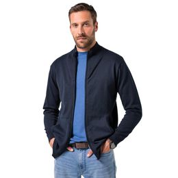 JP1880 Strickjacke in navy blau | Gr.: 6XL